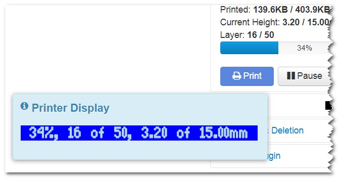 Multiple M117 are sent, while there is no change in layers or percents. · Issue #37 · OllisGit ...