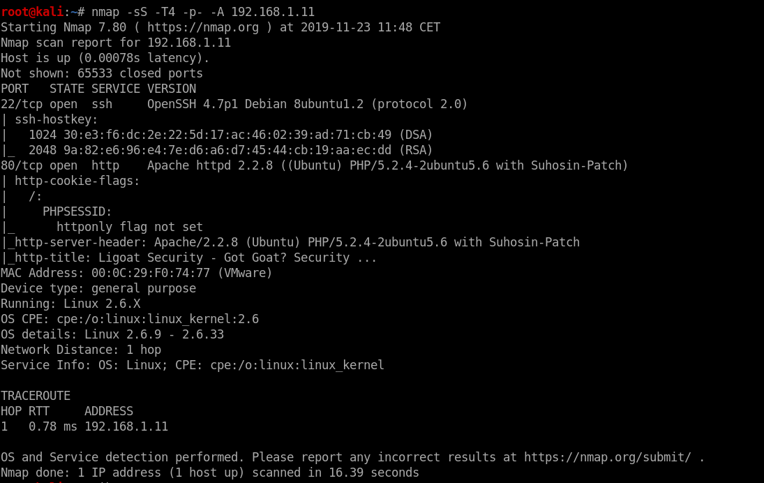 GitHub - ZyadMostafa/Kioptix-Level-3