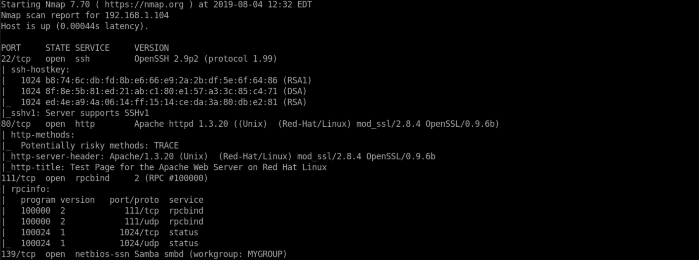 GitHub - ZyadMostafa/Kioptix-Level-1
