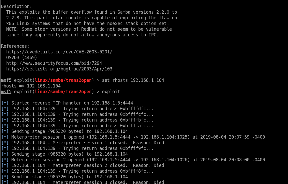 GitHub - ZyadMostafa/Kioptix-Level-1