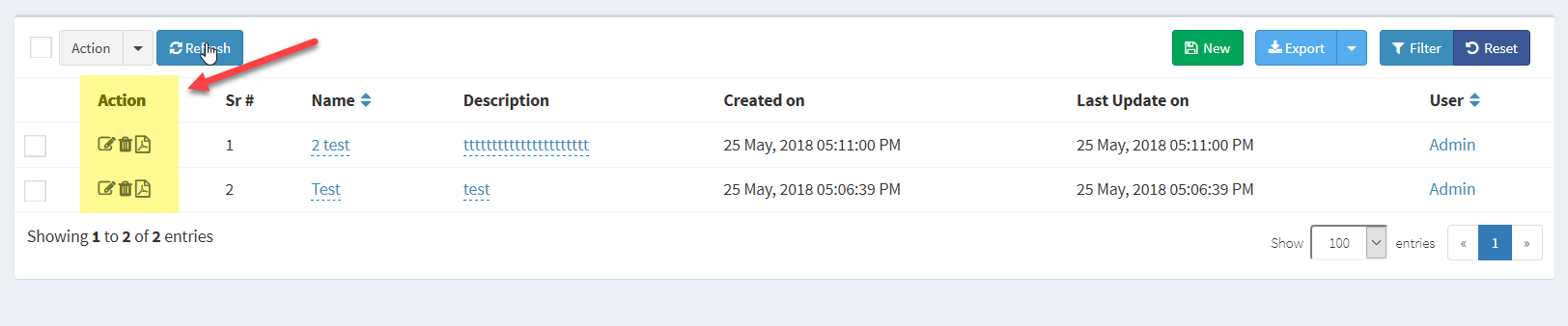 Change position of grid column "Action" · Issue #2504 · z-song/laravel-admin · GitHub