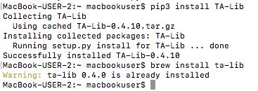 Ta-lib installation issue · Issue #48 · TA-Lib/ta-lib-python · GitHub