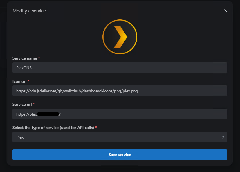 Status indicator always offline for Plex · Issue #127 · ajnart/homarr · GitHub
