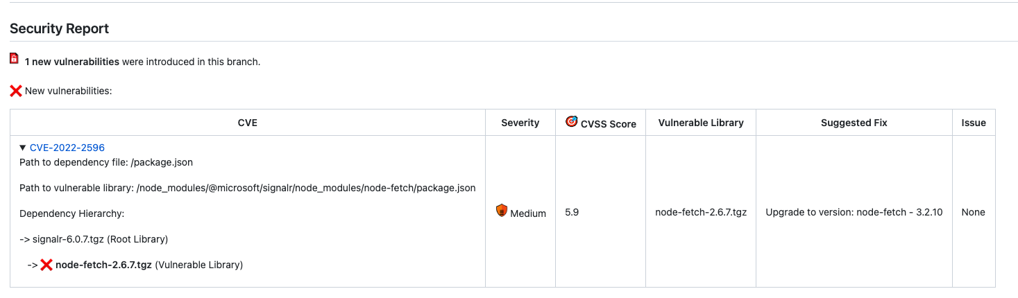 WhiteSource | @microsoft/signalr | node-fetch version · Issue #43091 ...