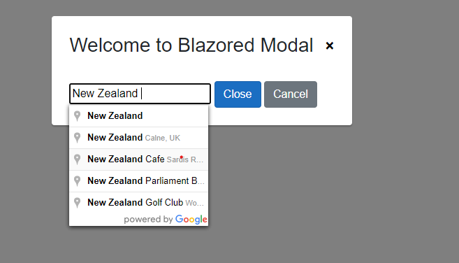 Not capturing clicks || GoogleMaps AutoComplete · Issue #224 · Blazored ...