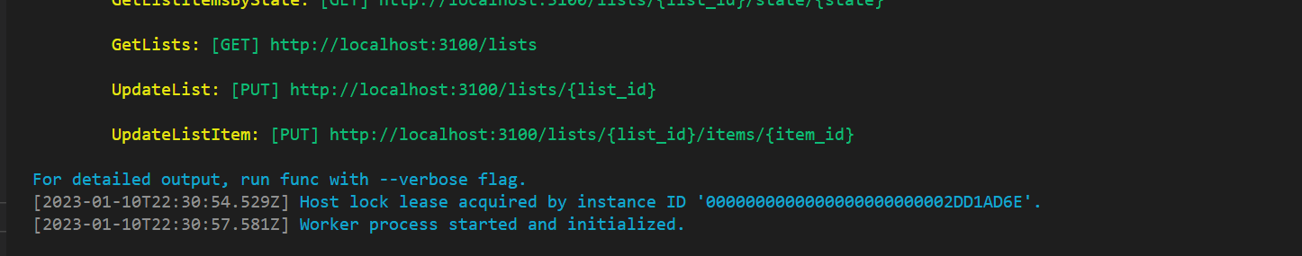 Start Api Failed When Run Vscode Tests With Todo Csharp Sql Swa Func · Issue 1341 · Azure Azure