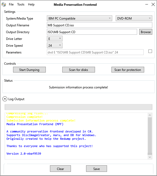 [Problem] Log output background color changed to white during a dump · Issue #283 · SabreTools ...