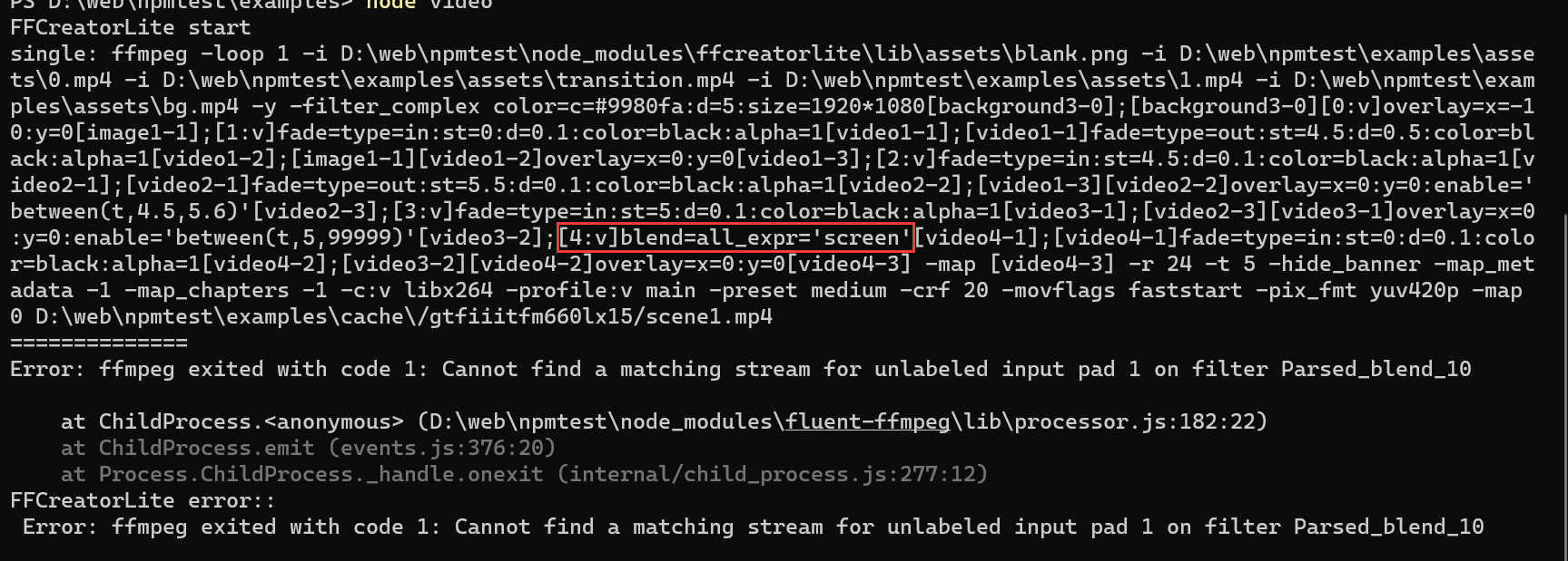 FFCreatorLite不支持混合模式吗? · Issue #209 · tnfe/FFCreator · GitHub