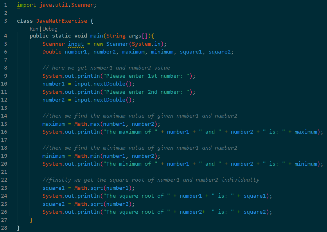 GitHub - af4092/Math-Java-sample: Math Java sample