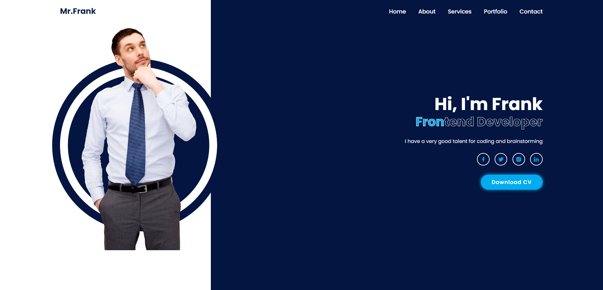 Github Afa Farkhod Portfolio Html Css Portfolio Using Html And Css