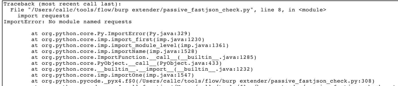 hello,大佬，我遇到了一个问题，是怎么解决的？加载插件的 时候显示 no mouble · Issue #1 · SkewwG/BurpExtender · GitHub