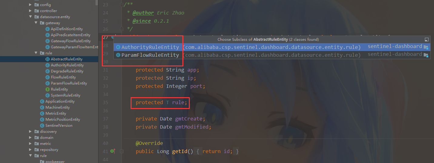 dashboard模块中不同规则的database.entity能否统一格式？ · Issue #1257 · alibaba/Sentinel · GitHub