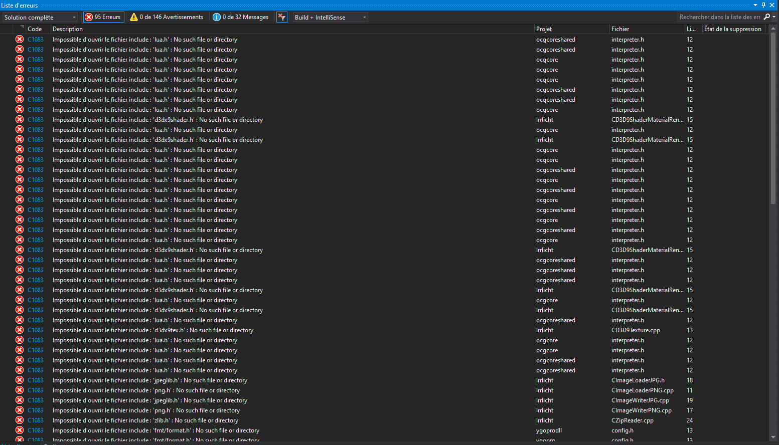 Problems of missing file during build with visual 2019 · Issue #131 ...