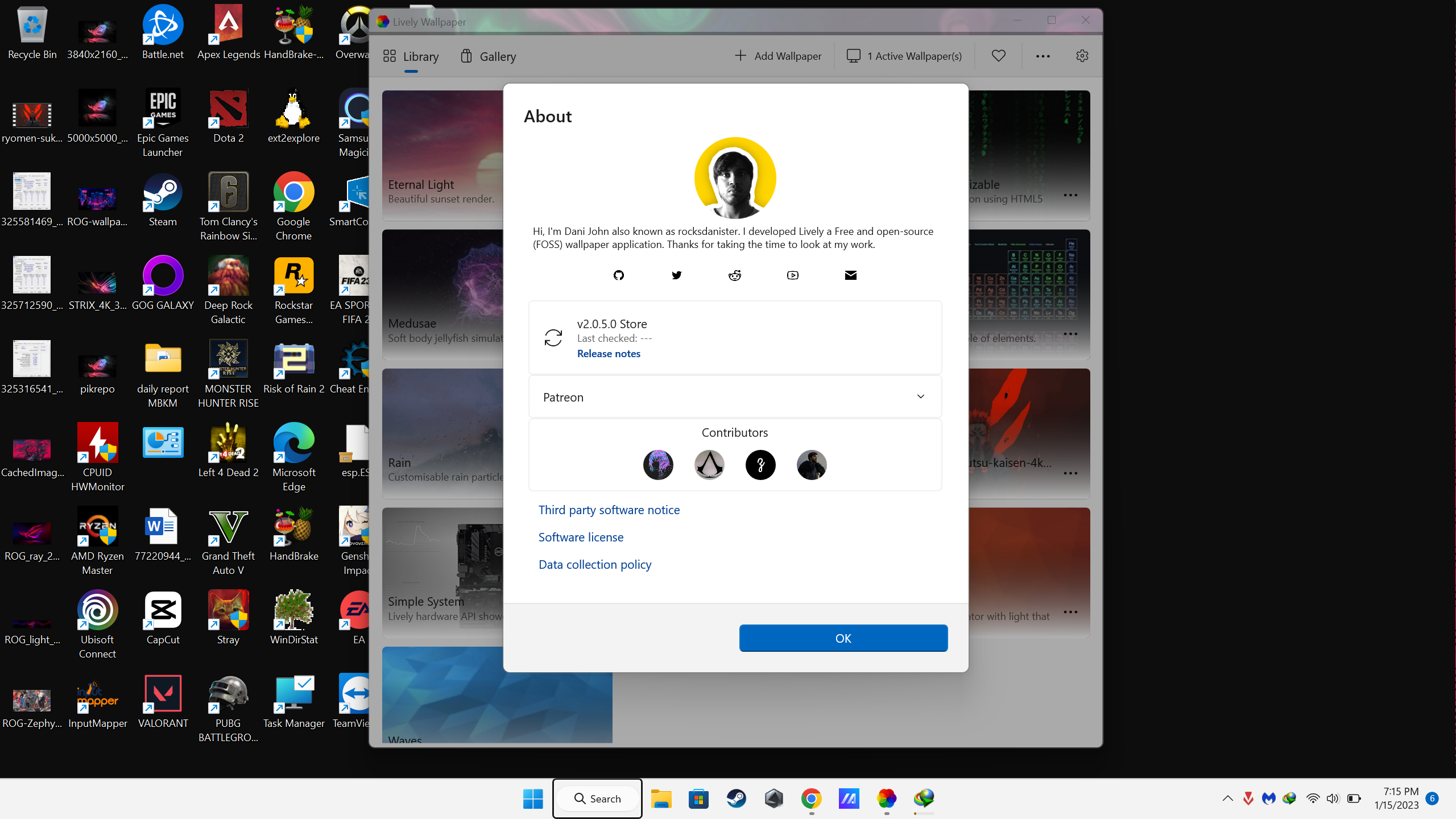 i have glitch in live wallpaper on the right side corner · Issue #1531 · rocksdanister/lively ...