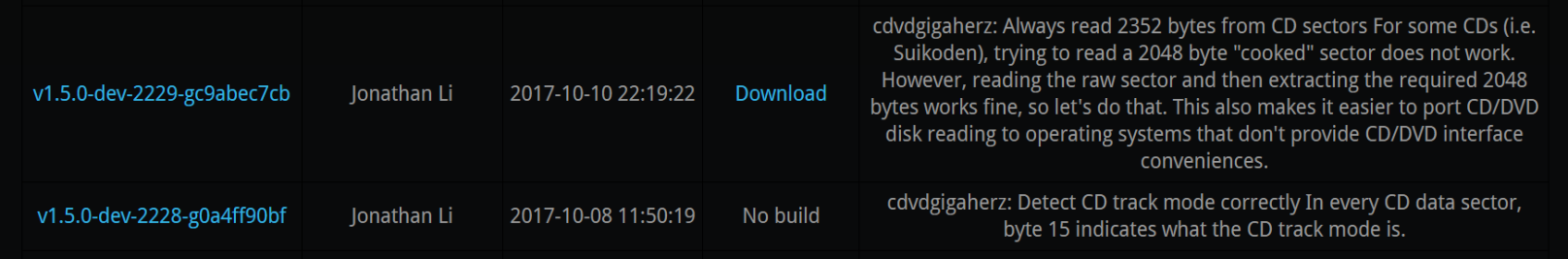 [BUG] Old CDVD regression from 1.5 - Physical disc mode · Issue #4143 ...