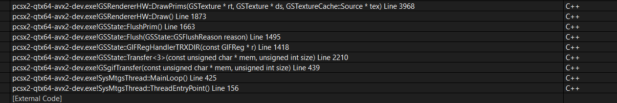 [Regression]: Games not working in specific renderers · Issue #8260 · PCSX2/pcsx2 · GitHub
