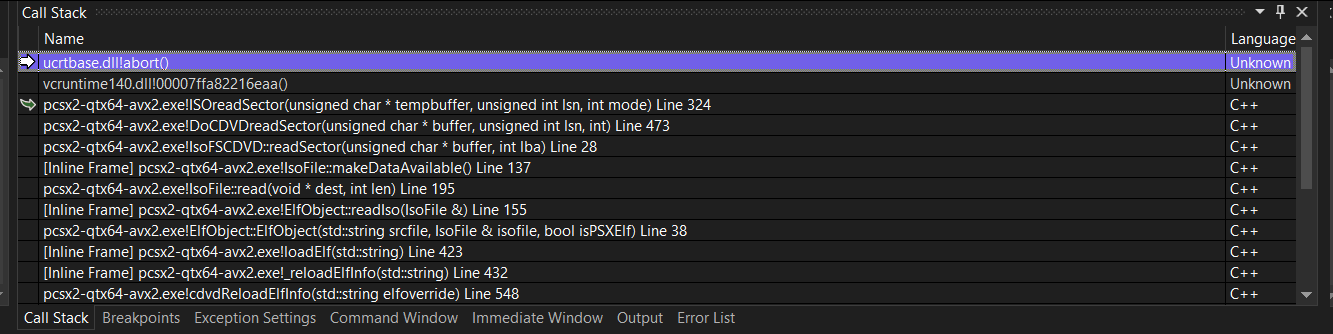 [BUG]: GS dump crashing Qt · Issue #8266 · PCSX2/pcsx2 · GitHub