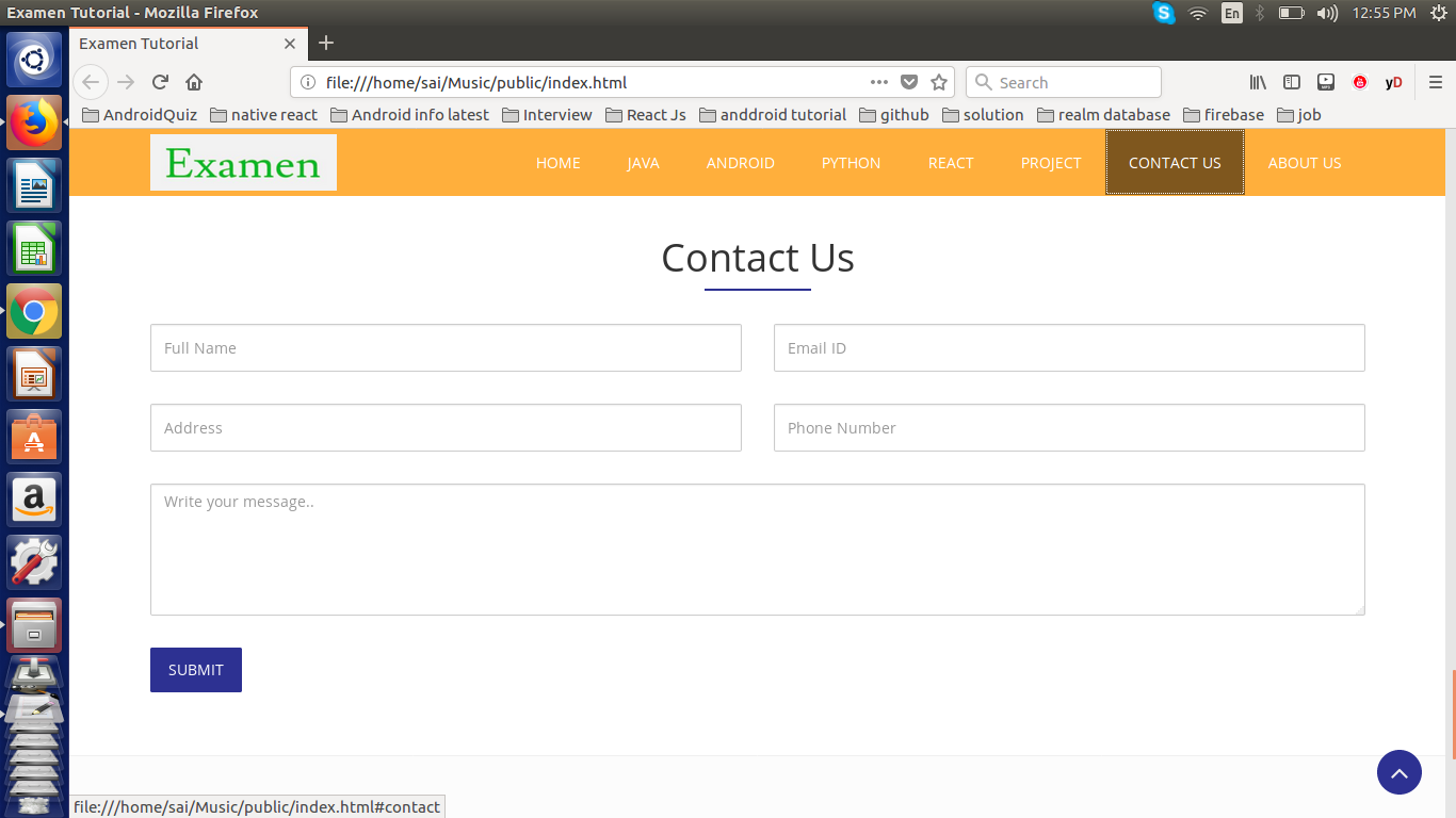 GitHub - Sainathhiwale/examen_website: Examen is simple site to help ...