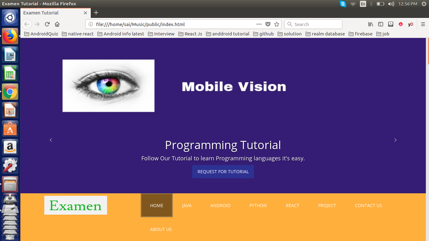GitHub - Sainathhiwale/examen_website: Examen is simple site to help ...
