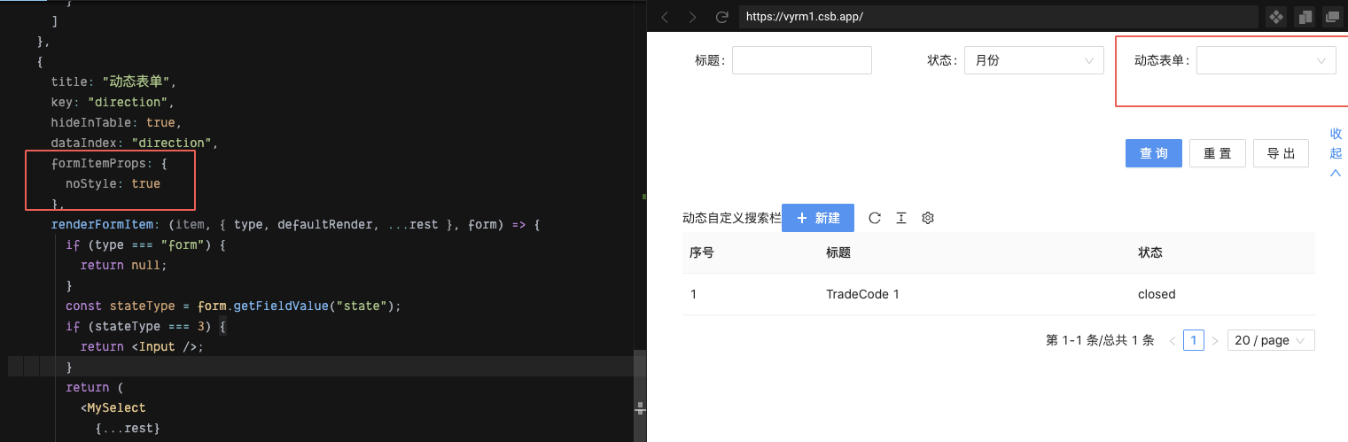 🐛[BUG] 在使用ProTable 时， 参数 fieldProps 中设置的值, 部分不生效 · Issue #1193 · ant-design/pro-components · GitHub
