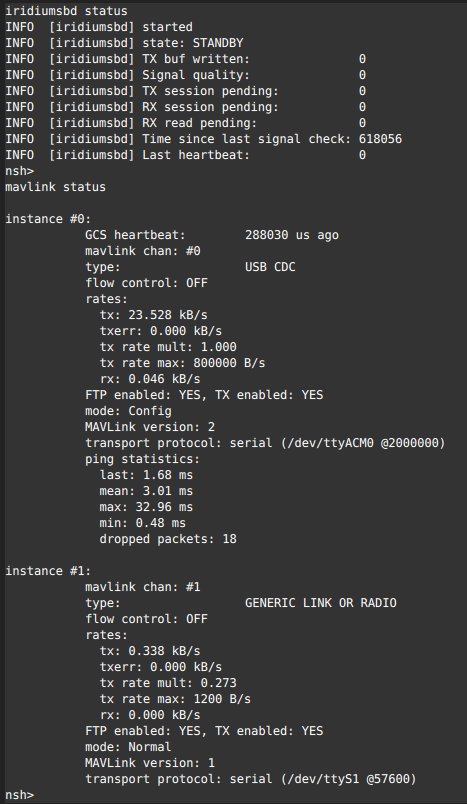 Can't start Mavlink on Iridium sat com · Issue #10788 · PX4/PX4 ...