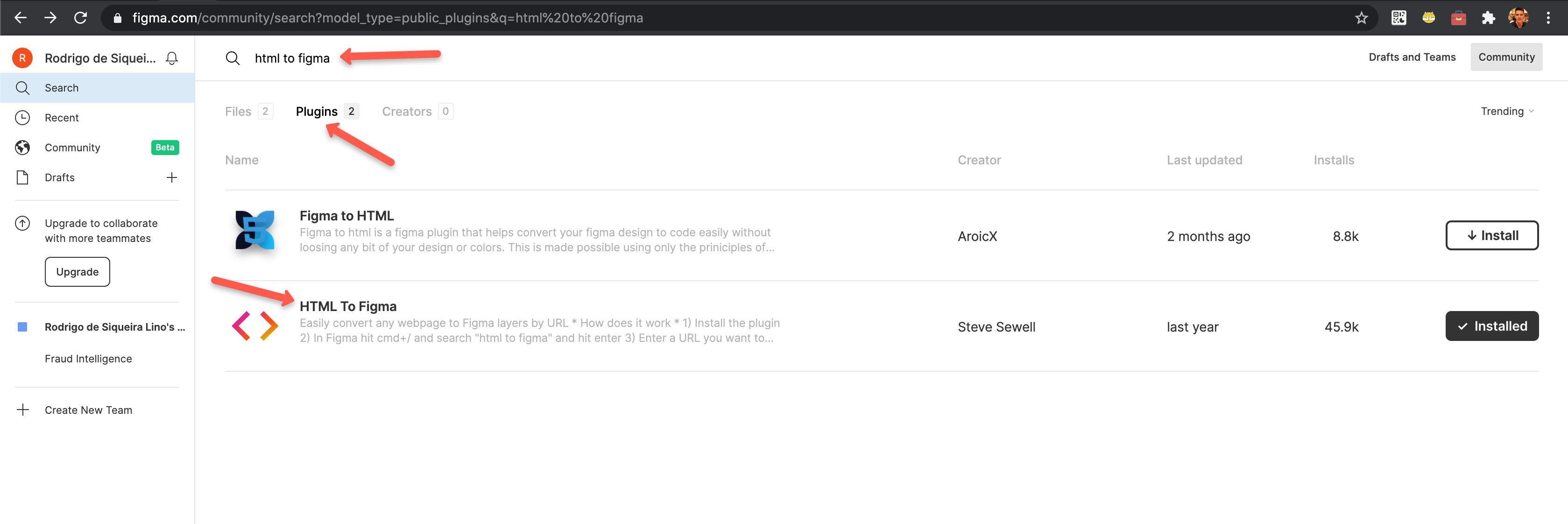 NO RESULTS FOUND....when searched "html to figma" · Issue #44 · BuilderIO/figma-html · GitHub