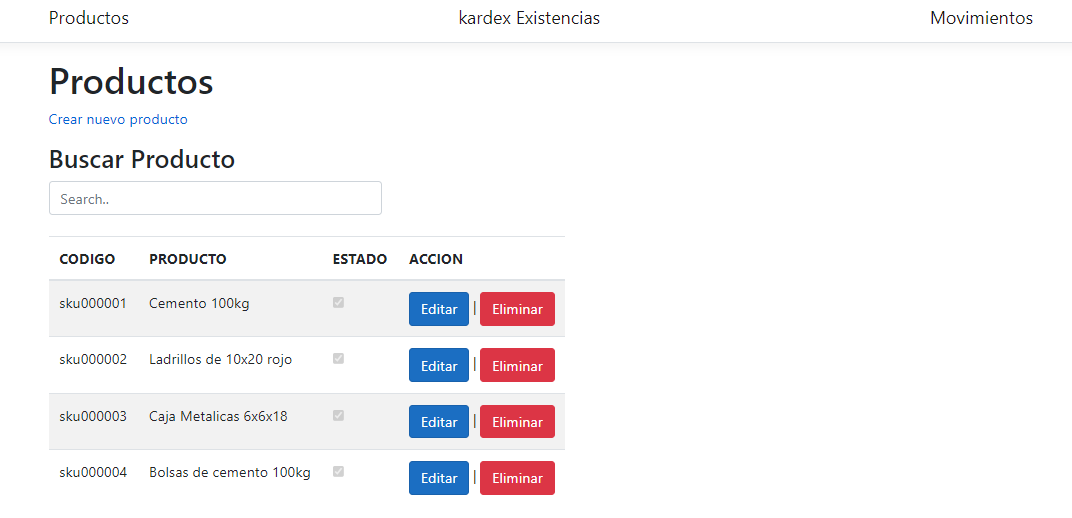 GitHub - edtsunamiok/Bodegas: Proceso básico para controlar entradas y salidas de Kardex.