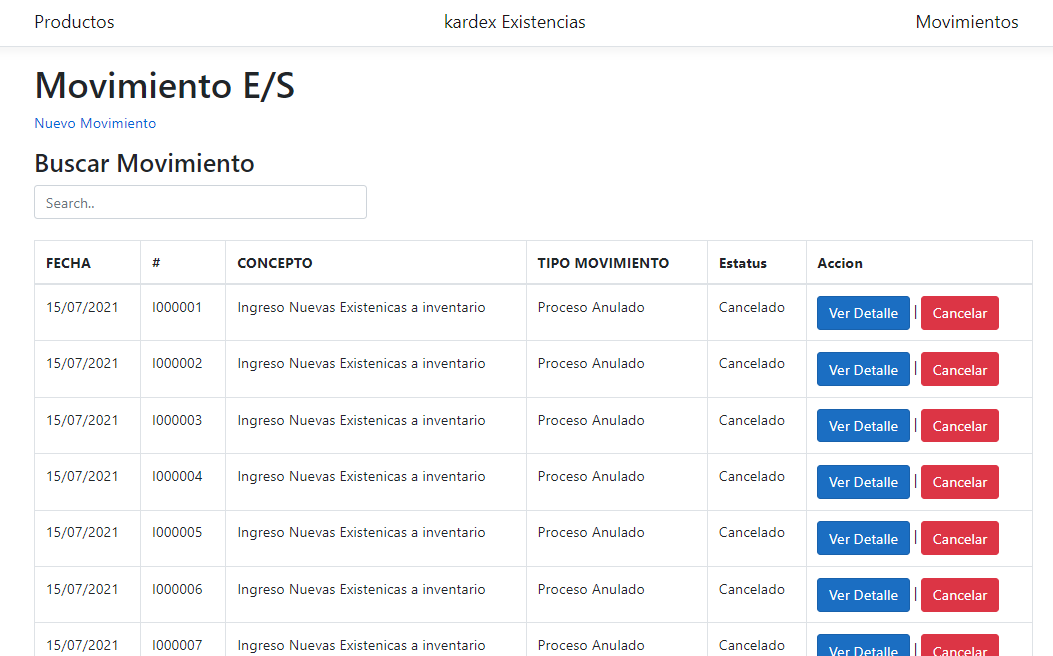 GitHub - edtsunamiok/Bodegas: Proceso básico para controlar entradas y salidas de Kardex.