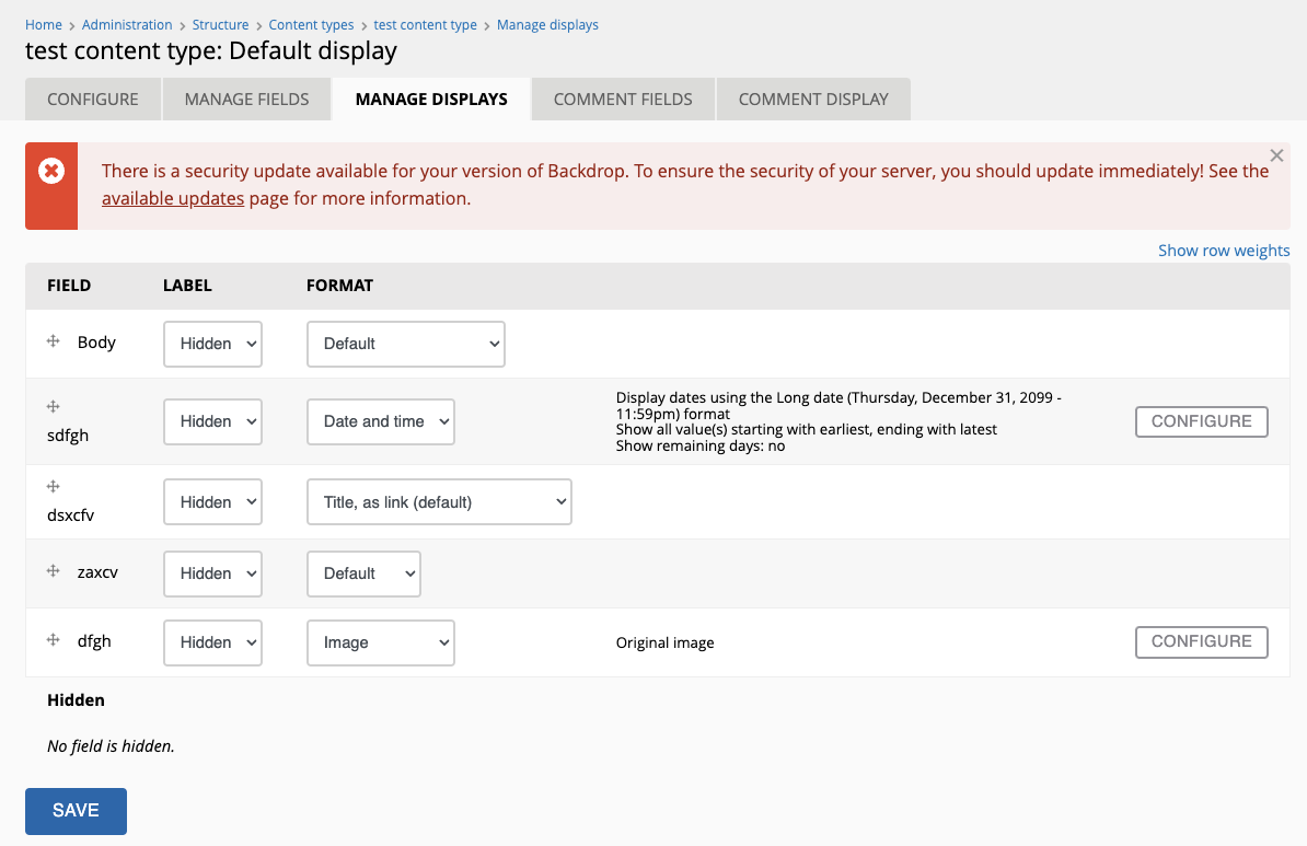 [UX] Hide all field labels by default · Issue #2902 · backdrop/backdrop ...