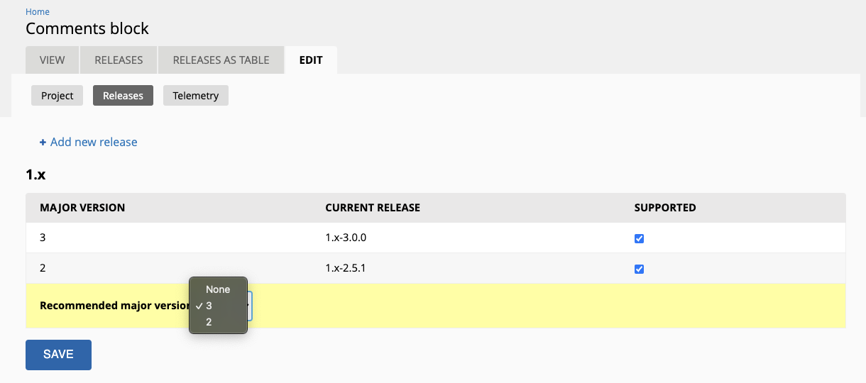 The Logic That Calculates The Recommended Release Of A Project Doesnt Work As Expected · Issue
