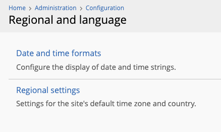 [UX] Provide hint about the language-related modules in the "Regional ...