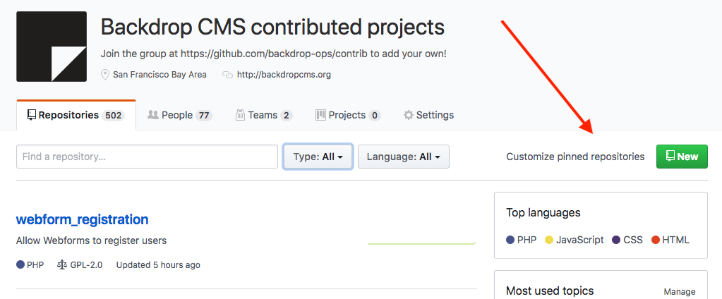 [UX][META] Promote certain contrib projects in project browser. · Issue #3193 · backdrop ...