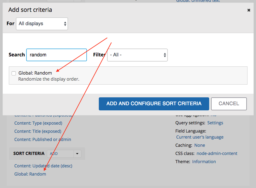 Fix Views > Random sort · Issue #1909 · backdrop/backdrop-issues · GitHub