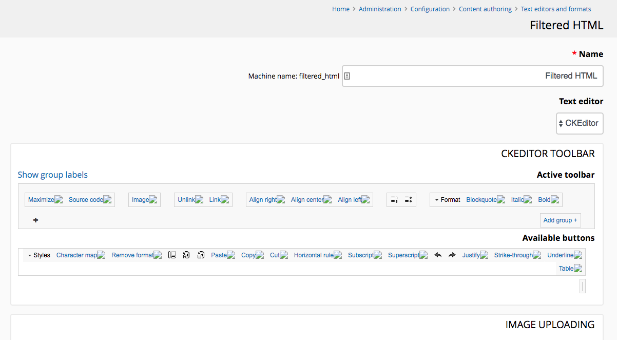 CKEditor configuration: Toolbar icons broken in RTL · Issue #3504 · backdrop/backdrop-issues ...