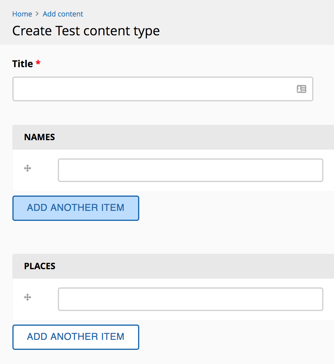 [UX] Fixed: Make "Add another item" buttons easier to distinguish from ...