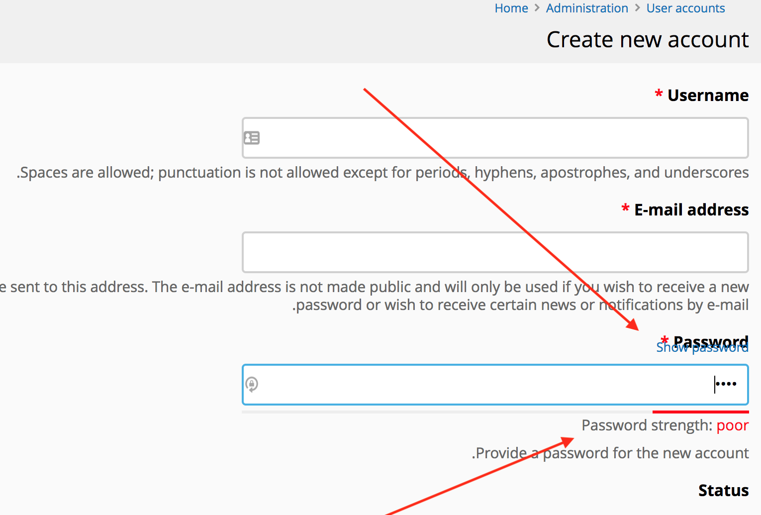 [UX] Fix RTL password field style · Issue #3543 · backdrop/backdrop-issues · GitHub