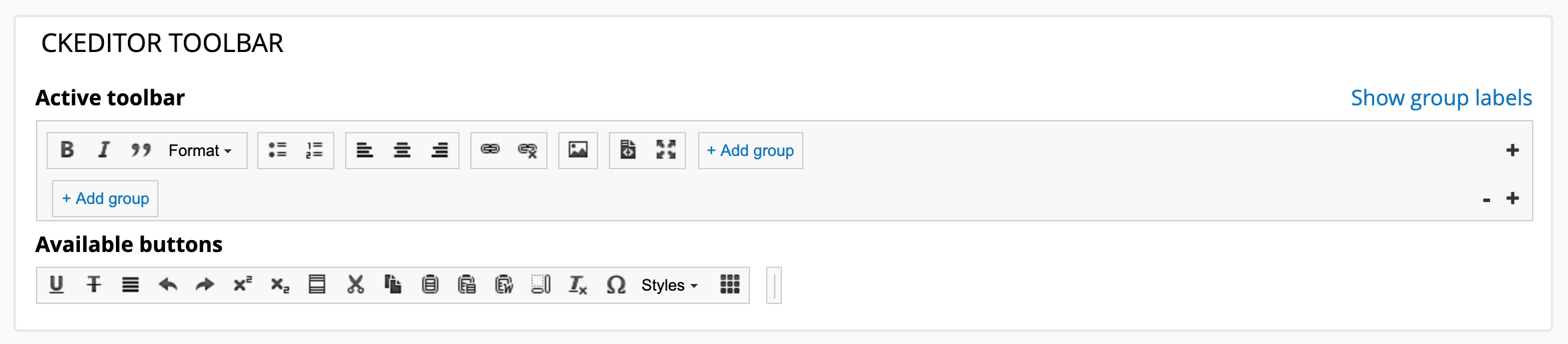 Ckeditor Configuration Toolbar Icons Broken In Rtl · Issue 3504 · Backdropbackdrop Issues