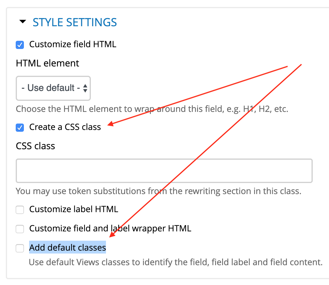[UX] Update description text for block class field · Issue #3608 ...