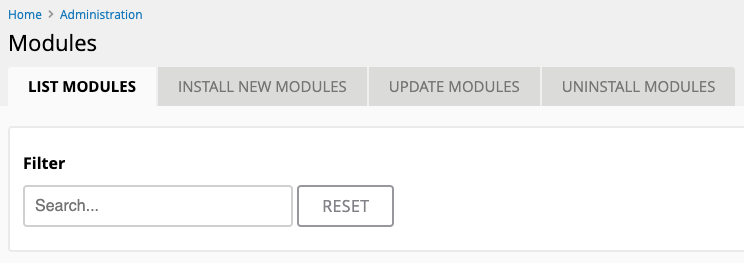 [UX] Use consistent style and labels for reset/clear buttons in filter ...
