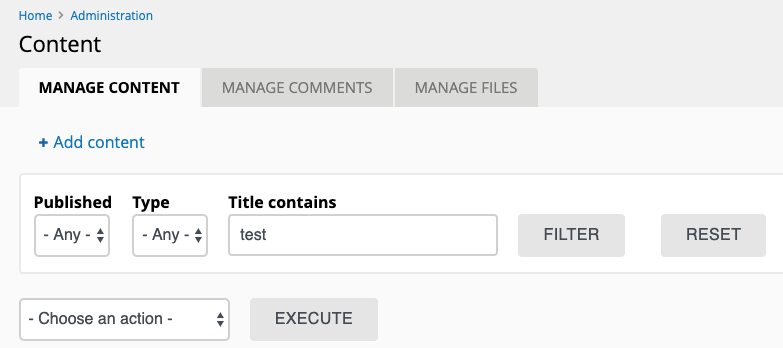 [UX] Use consistent style and labels for reset/clear buttons in filter ...