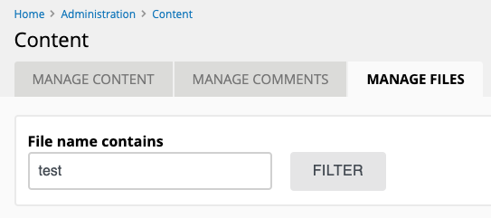 [UX] Use consistent style and labels for reset/clear buttons in filter ...