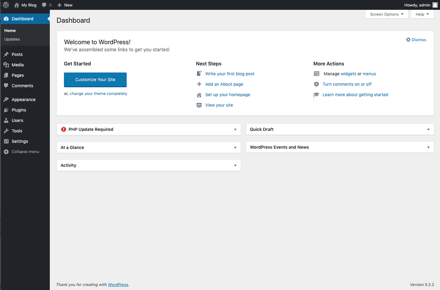 [WP][UX] Dashboard: Collapsible blocks · Issue #3995 · backdrop/backdrop-issues · GitHub