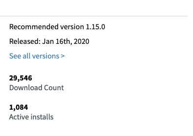 Create a statistics page to show the life & longevity of the project & product · Issue #640 ...