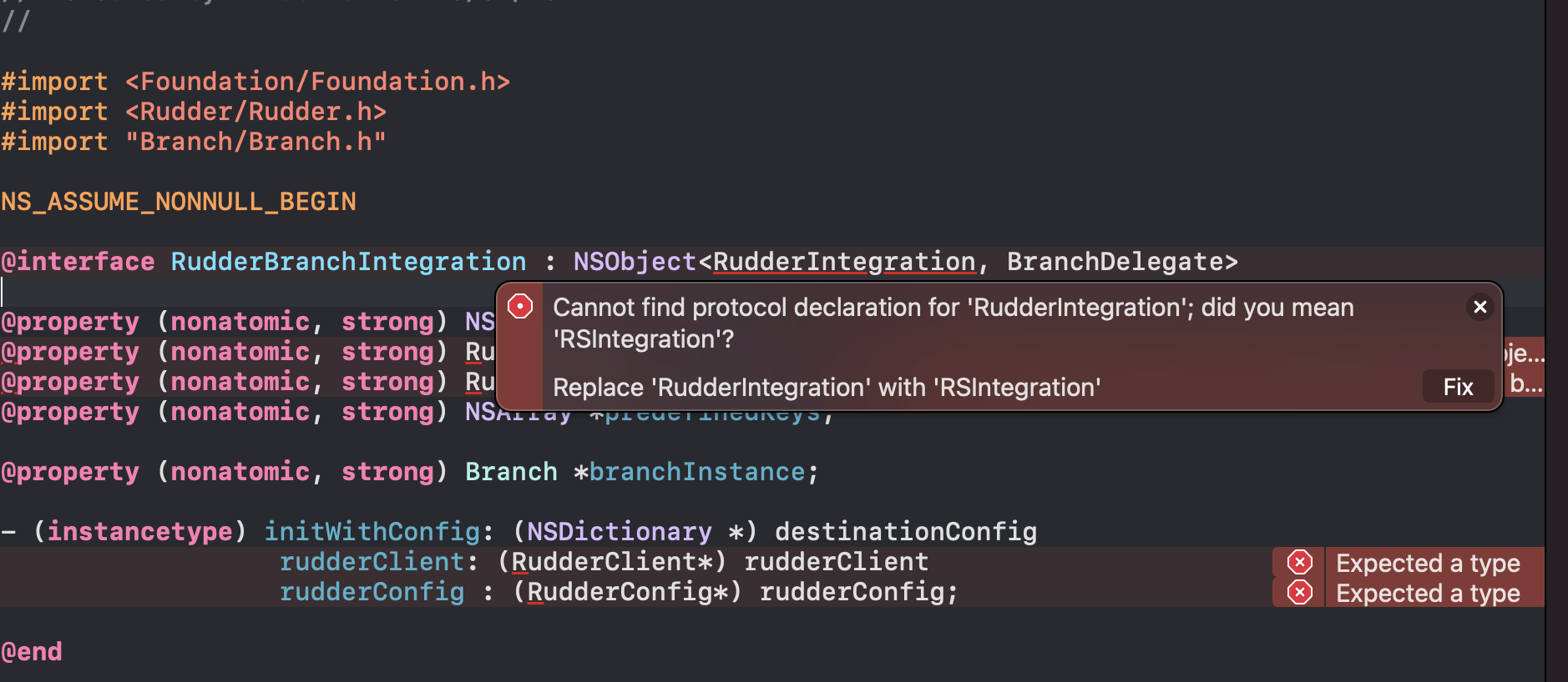 Unable to integrate this via cocoapods · Issue #2 · rudderlabs/rudder-integration-branch-ios ...