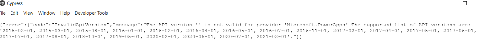 Cypress won't open powerapp's link · Issue #17904 · cypress-io/cypress · GitHub