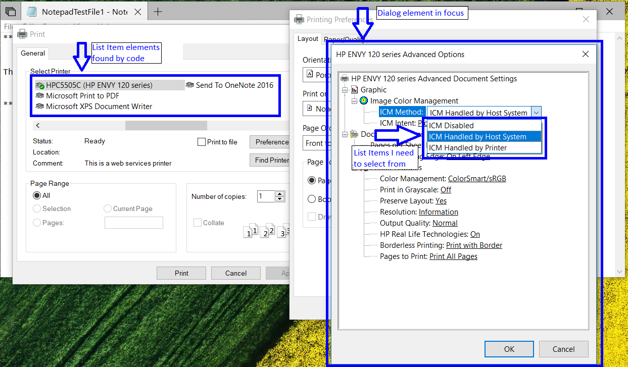 Can't access list item elements in nested dialog boxes · Issue #398 · microsoft/WinAppDriver ...