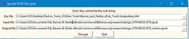 "Error: Key cannot be the null string" on ignoble BN ebooks issue ? · Issue #383 ...