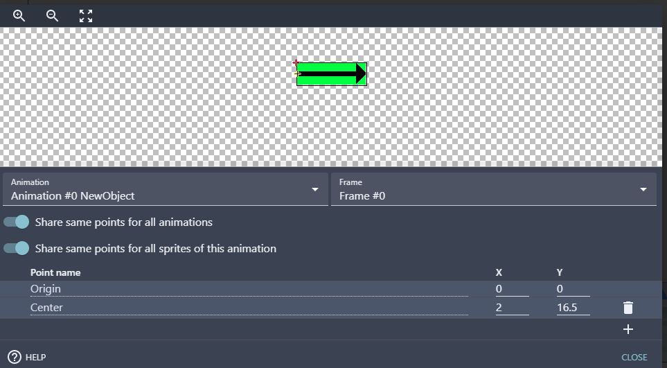 Updating the Center and Origin Points break collision mask positioning ...