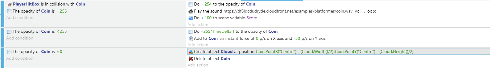 Subtraction being treated as addition when using 2 functions/variables in a "Create Object ...