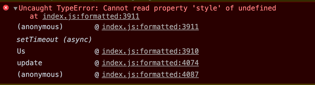 动态创建销毁表格时报 Cannot read property 'style' of undefined · Issue #256 · baukh789/GridManager · GitHub